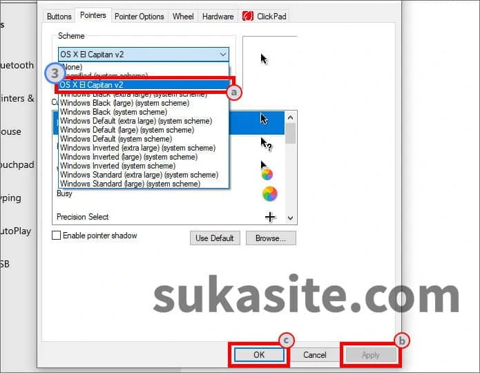 Cara Merubah Tampilan Cursor Windows Seperti Mac OS